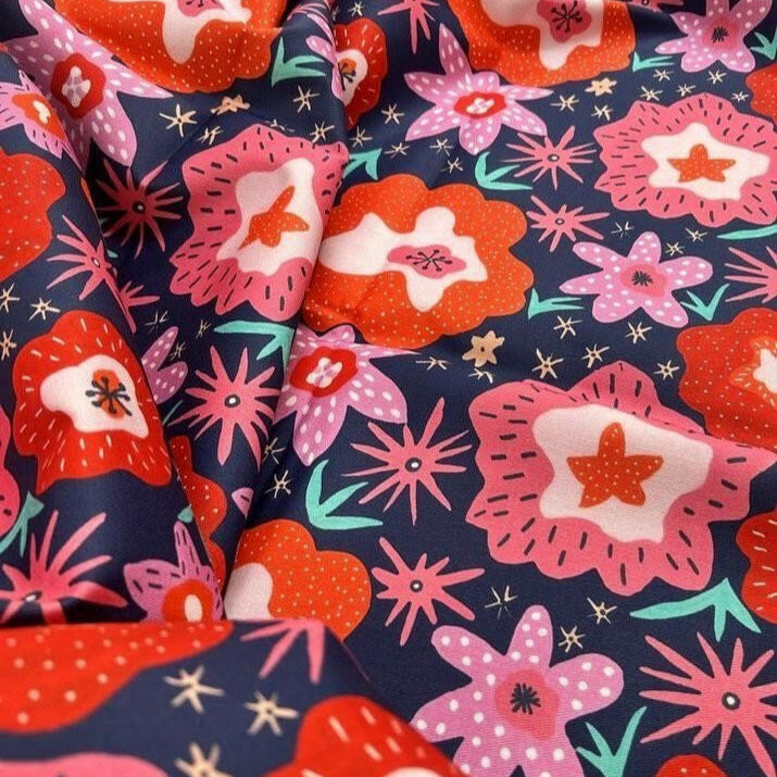 Candy floral fabric-upholstery fabrics |Jennie Fynn